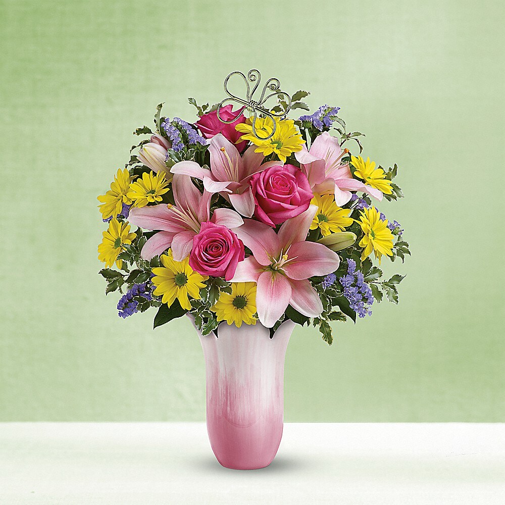 Teleflora s Pretty Petal Bouquet
