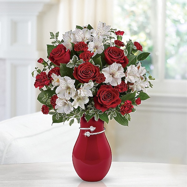 Teleflora Centerpieces Double Hearts