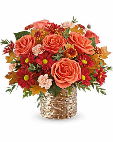 Teleflora's Chic Copper Bouquet in Waukesha WI - Ronnielynn Florals