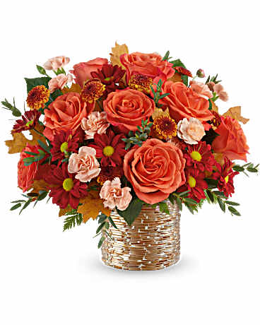Teleflora's Chic Copper Bouquet in Waukesha WI - Ronnielynn Florals