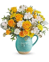 Teleflora's Bee Joyful Bouquet in Charleston WV - Young Floral Company