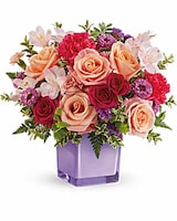 Teleflora's Sunset Sorbet Bouquet TEV76-6 in Chicago IL - Soukal Floral ...