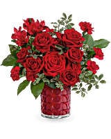 Teleflora's Radiant Hearts Bouquet in El Paso TX - Blossom Shop