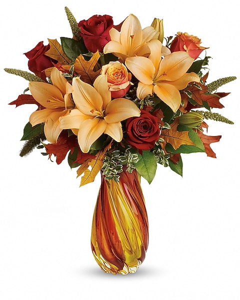 Telefloras Antique Autumn Bouquet Teleflora's Autumn Colors Bouquet In