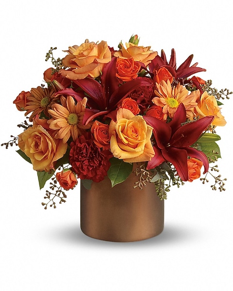Telefloras Antique Autumn Bouquet Teleflora's Autumn Colors Bouquet In