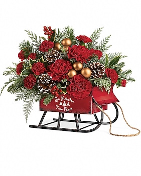 Christmas Flowers Delivery Whitewater WI - Floral Villa Flowers & Gifts