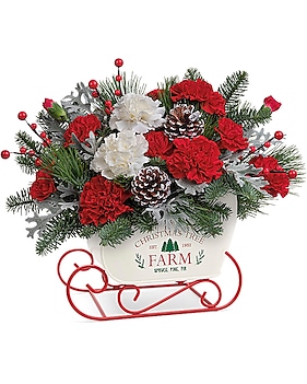 Christmas Flowers Delivery Freeland WA - Flowers by the Bay