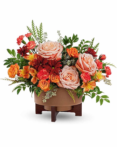 Teleflora Family Celebration Centerpiece Adorn Your Thanksgiving Day