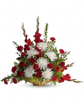 Funeral Service Bouquets Delivery Benton Harbor MI - Crystal Springs ...
