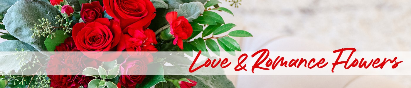 Love and romance - floral arrangements