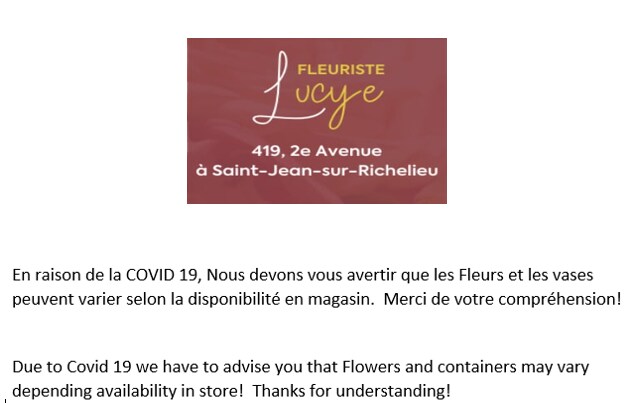 Fleuriste Lucy.E, - Livraison de Fleurs