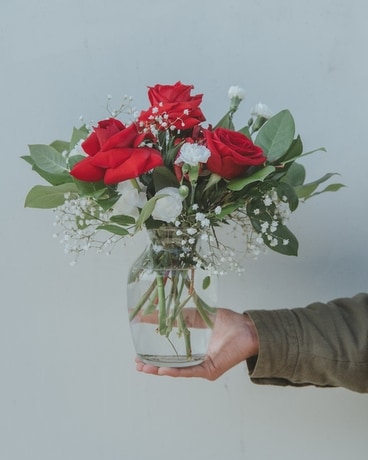 Eternal Love Vase in Huntington Beach CA - Belle's Flowers