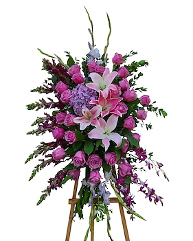 Standing Spray Delivery Mission Hills CA - Florist of Mission Hills