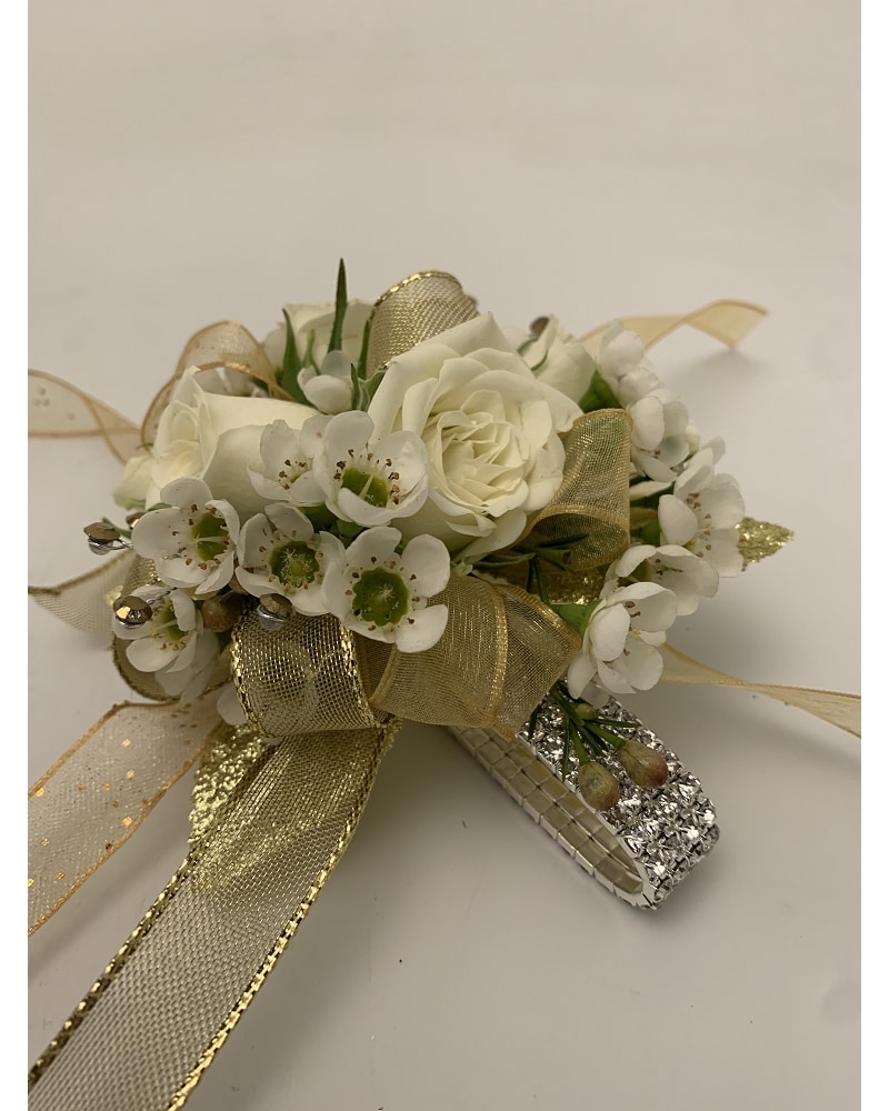 Gold corsage store