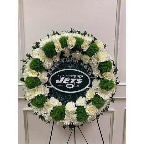 Sports Themed Funeral Flowers