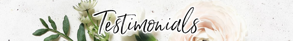 Wedding & Event Testimonials | Chalifour's Flowers