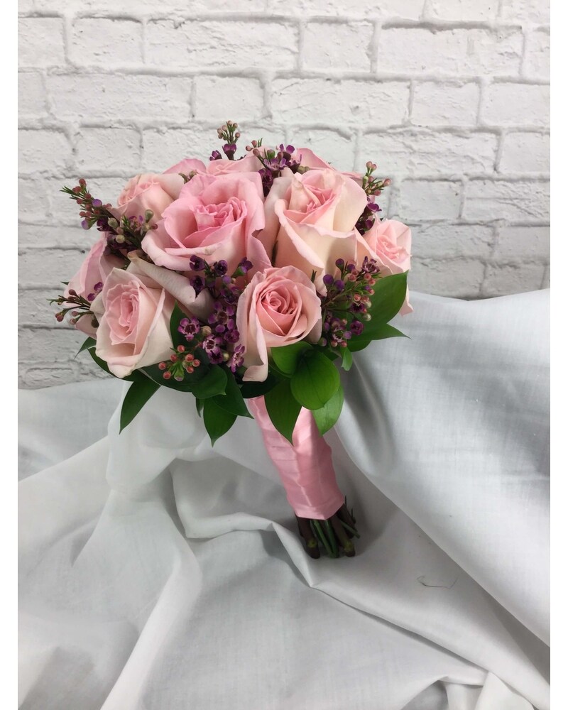 Pink Rose Nosegay Fallon s Flowers