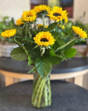 Sunflower Bouquet With Free Delivery