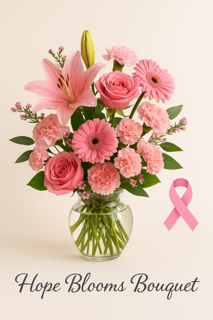 Home Botanica Florist Blog 🌸 Flowers of Hope: Honoring Breast Cancer ...