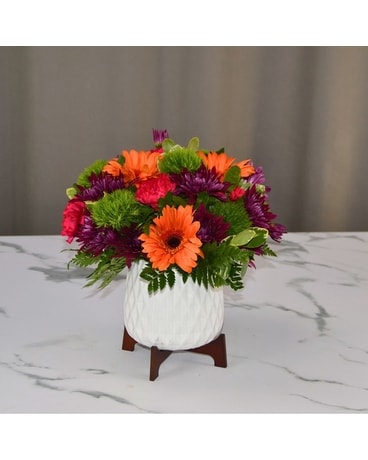 Teleflora's Mid Mod Brights Bouquet in Dallas, TX | McShan Florist