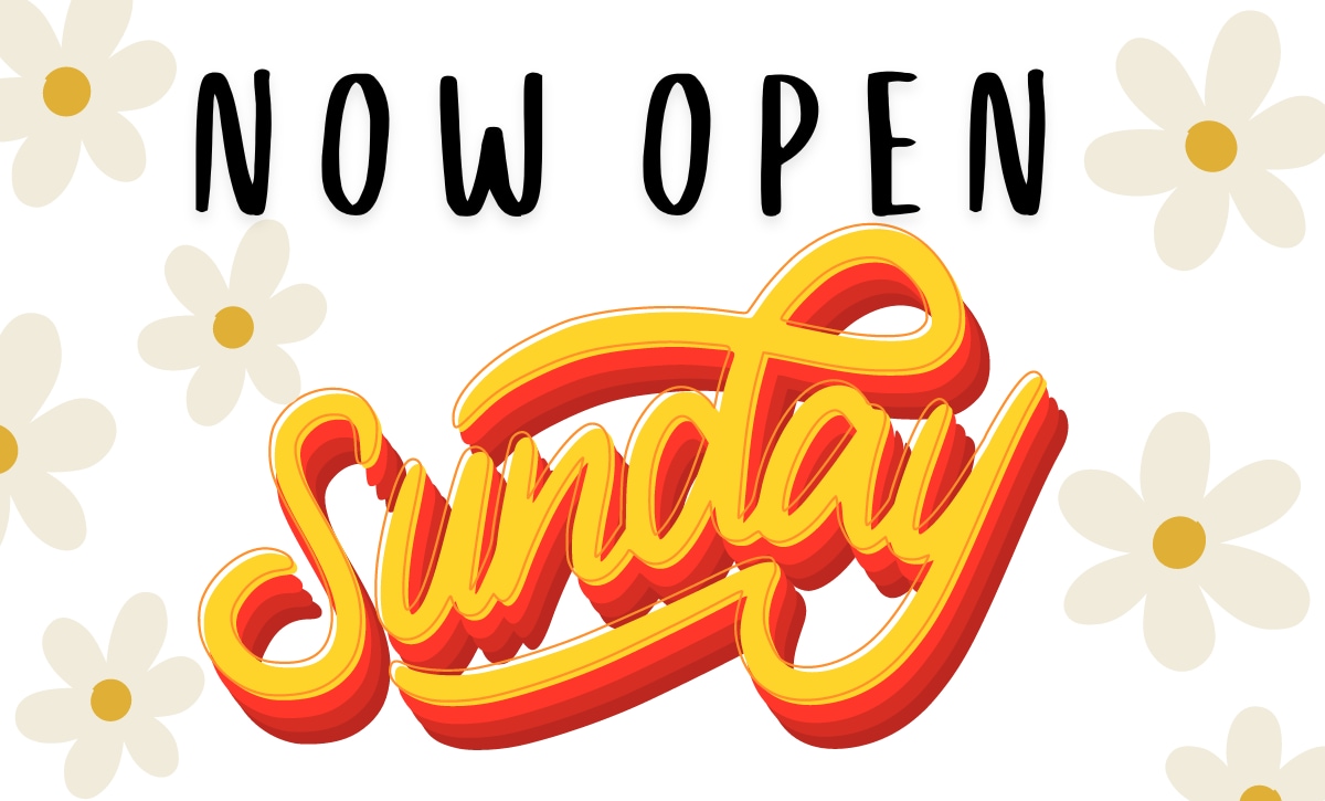 The Flower Bucket - San Antonio is Now Open on Sundays!