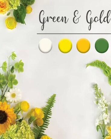 Designer's Choice - Green & Gold Color Palette in San Antonio TX ...