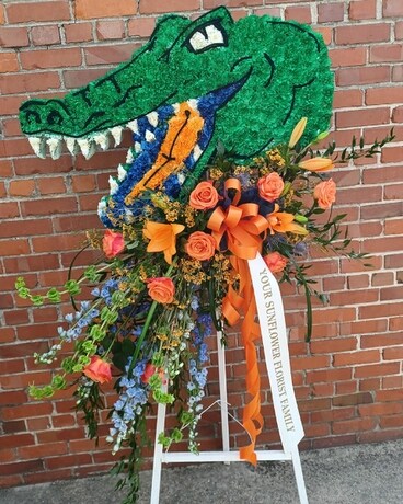 Custom Gator Funeral Spray in Virginia Beach VA - Virginia Beach ...