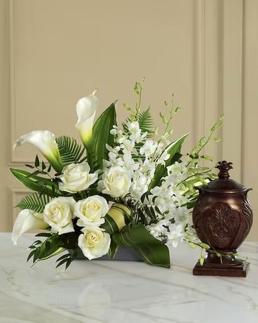 The At Peace Arrangement in Washington DC - Lee's Flower Shop