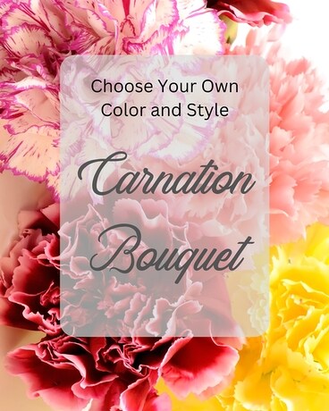 Carnation Bouquet in Grand Rapids MI - Kennedy's Flower Shop