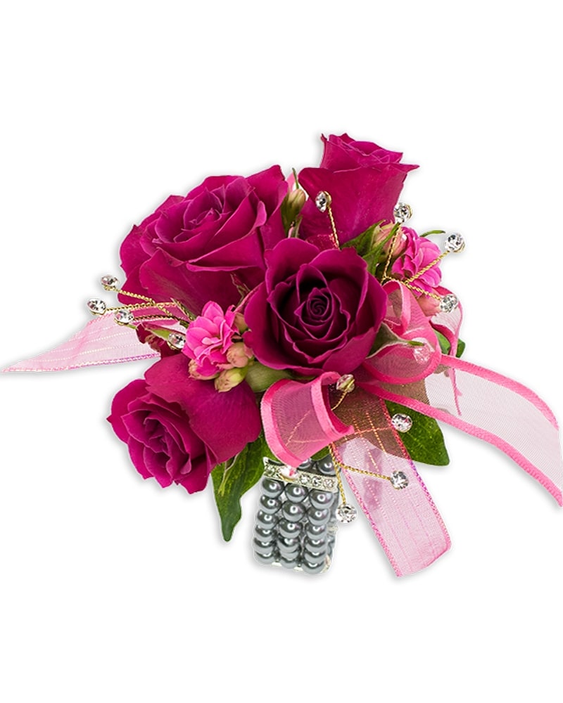Fuchsia Wrist Corsage in Woodbury NJ - Flowers by Sweetens Fuchsia Wrist Corsage in Woodbury NJ - Flowers by Sweetens