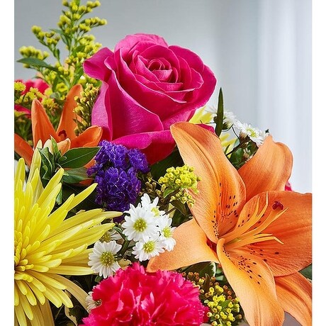 Multi Colored Flower Arrangements