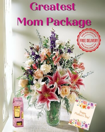 Greatest Mom Package in Wichita KS - Tillie's Flower Shop