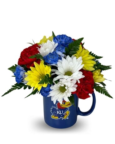 KU Blue Mug