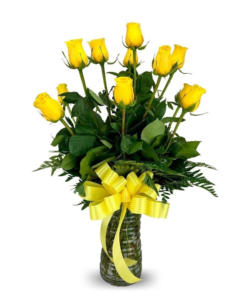 Tuesday Special: Dozen Yellow Roses in Wichita KS - Tillie's Flower Shop
