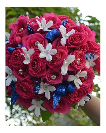 Stephanotis Bouquet Blue