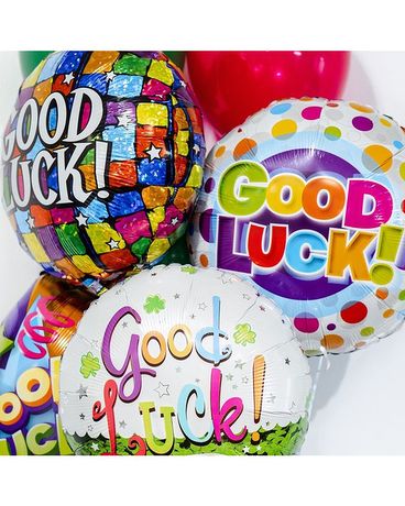 Good Luck Balloon Bouquet - NYC Flower Delivery