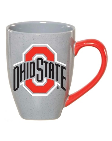 OSU Greystone Block-O Mug in Columbus OH - cuFlowers.com