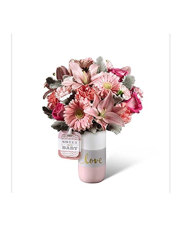The FTD® Sweet Baby Girl™ Bouquet by Hallmark in Fort Pierce FL ...