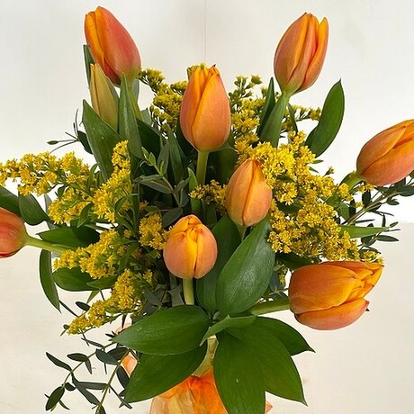 Orange Tulip Bouquet