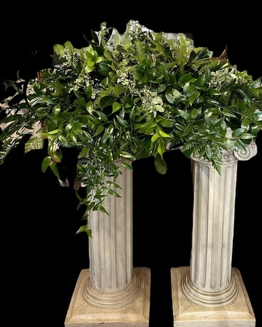 Natures Greenery Casket Spray in Dallas TX - Petals & Stems Florist