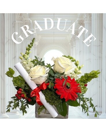 The Graduate in Dallas TX - Petals & Stems Florist