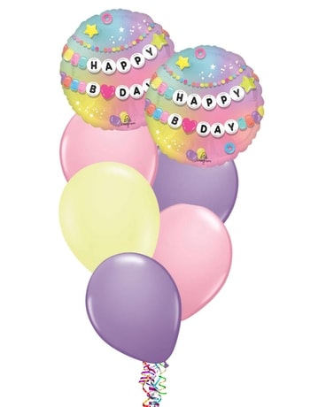 Friendship Birthday Balloon Bouquet in Chatham ON - Pizazz! Florals ...