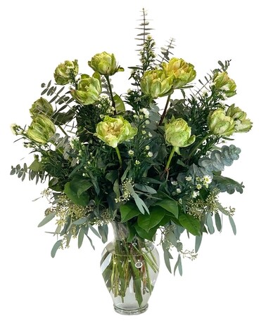 Long Stem Cabbage Roses in Wellington FL - Wellington Florist