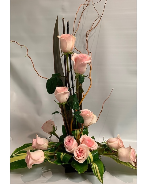 Contemporary Rose Arrangements