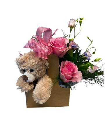 Teddy Bear Love in Warren RI - Victoria's Flowers