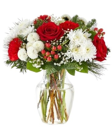 Chance of Flurries Bouquet in Fond Du Lac WI - Haentze Floral Co