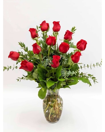 Premium Dozen Red Roses - Standard Length in Arlington, Carrolton ...