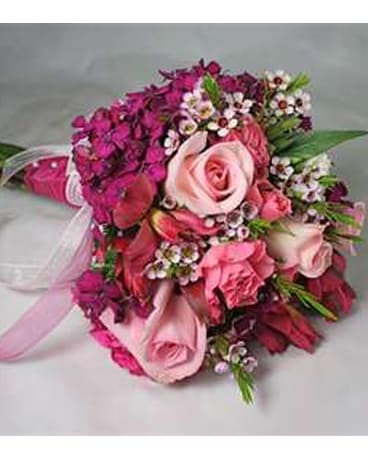 Shades of Pink Cut Flower Bouquet in Amherst NY - The Trillium's ...
