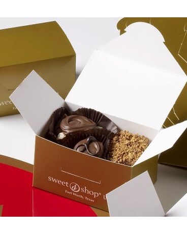 Chocolate Truffles Gold Wrapper