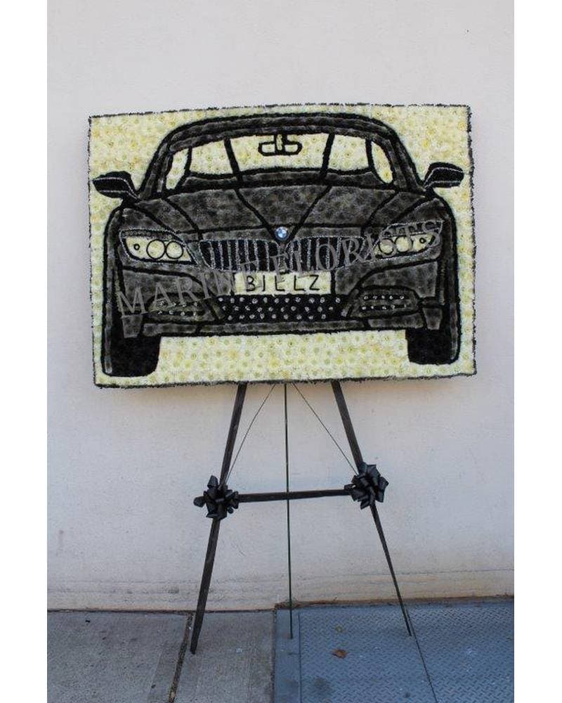 Funeral Custom - BMW M3 in Brooklyn NY - Marine Florists